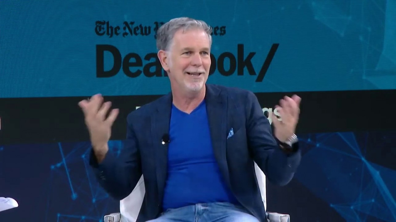 Netflix CEO Reed Hastings Talks Streaming Wars, Apple TV+, Disney + and ...