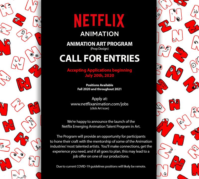 Netflix Animation Art Programm - INDAC