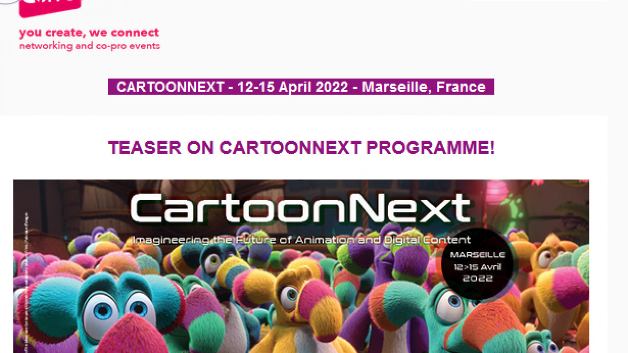 TEASER ON CARTOONNEXT PROGRAMME! | INDAC