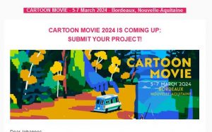 Bordeaux – Cartoon Movie 2024: Project submission is open! Send us your ...