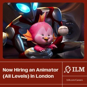 London: ILM’s London Studio is hiring an Animator (All Levels) - INDAC